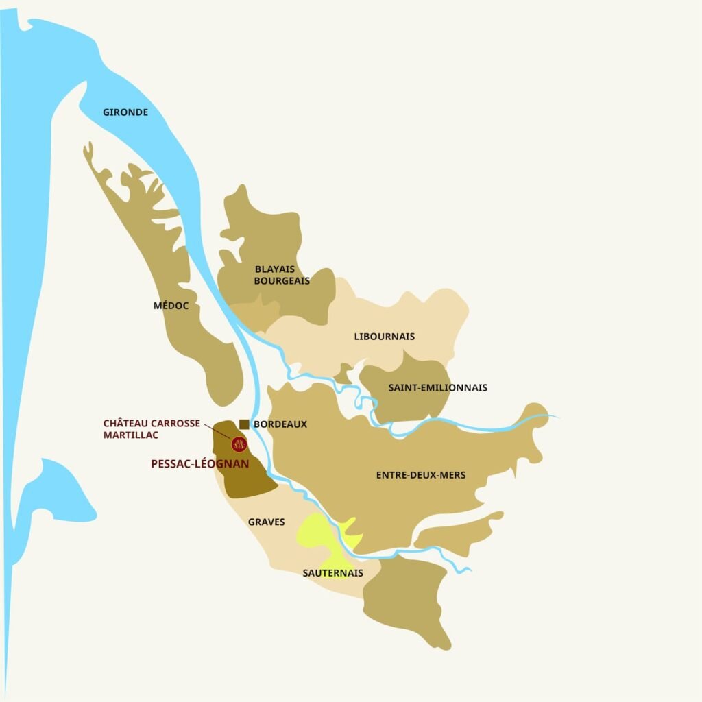 Pessac Bordeaux Distance